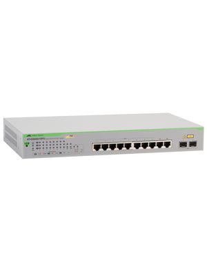 AT-GS950/10PS V2-50 | Allied Telesis PoE Switch, Unmanaged, 1Gbps, 75W, RJ45 Ports 8, PoE Ports ...